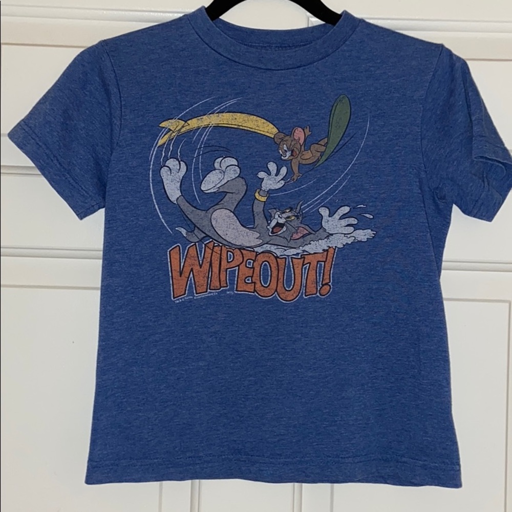 Vintage Tom & Jerry T-Shirt Or Top - Gem